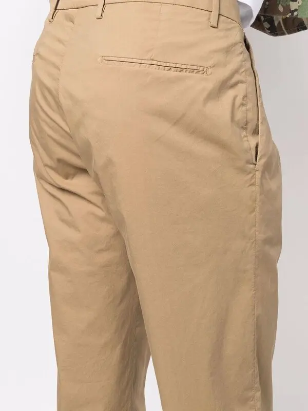BRIGLIA 1949 Inverted Pleat Straight-leg Trousers - Neutrals