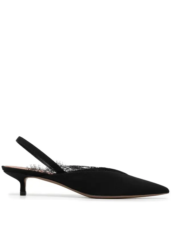 NEOUS Slingback Pumps - Black