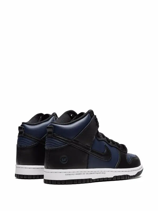 Nike X Fragment Design Dunk High Tokyo Sneakers - Black