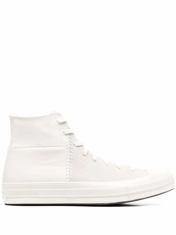 CONVERSE Stitched-patchwork High-top Sneakers