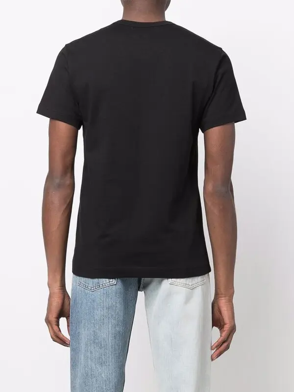 Comme Des Garçons Logo-print Short Sleeve T-shirt - Black