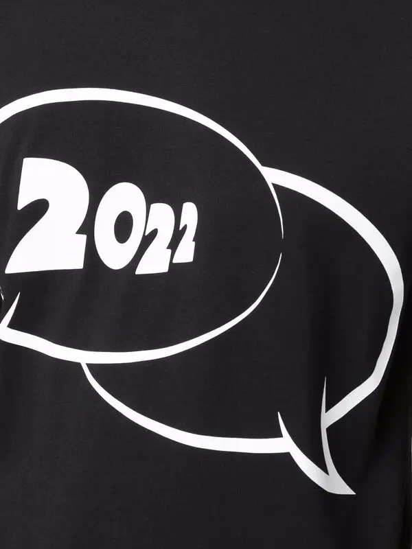 Comme Des Garçons Logo-print Short Sleeve T-shirt - Black