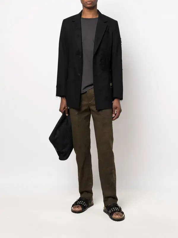 UMA WANG Straight-leg Chino Trousers