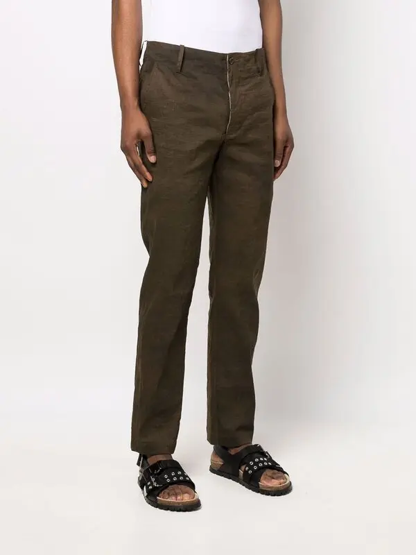 UMA WANG Straight-leg Chino Trousers