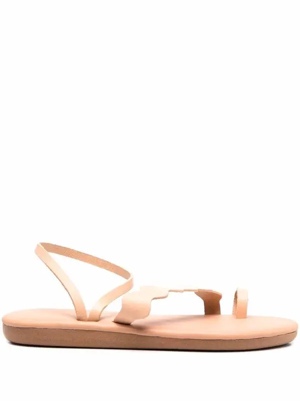 ANCIENT GREEK SANDALS Koralia Leather Sandals - Neutrals