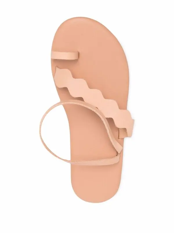 ANCIENT GREEK SANDALS Koralia Leather Sandals - Neutrals