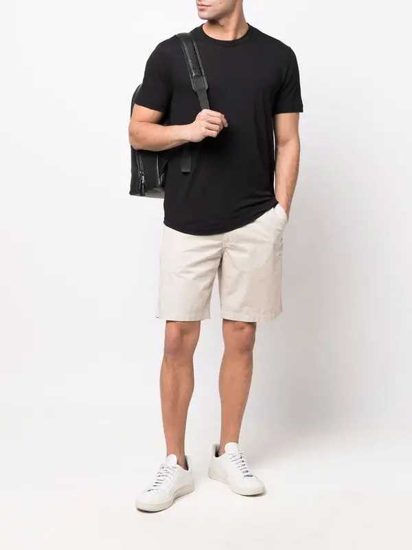 JAMES PERSE Short-sleeve Cotton T-shirt - Black