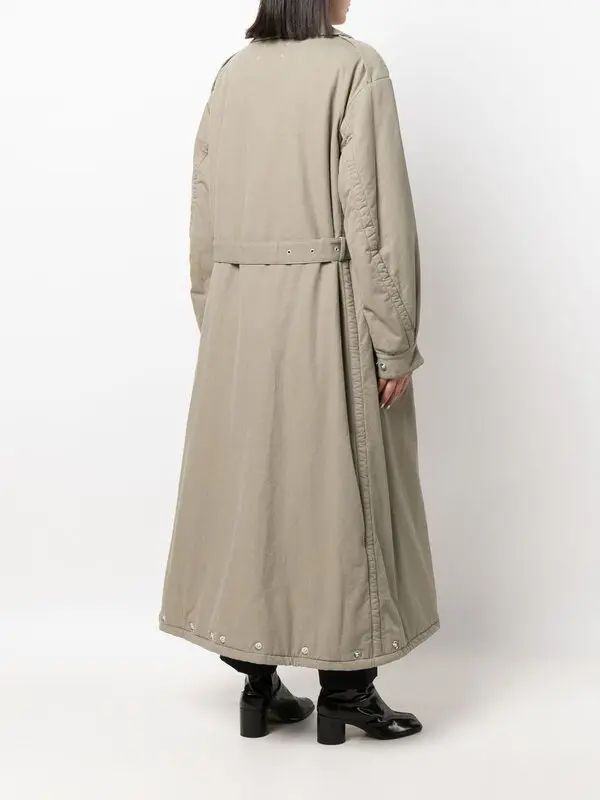 MAISON MARGIELA Deconstructed Trench Coat - Green