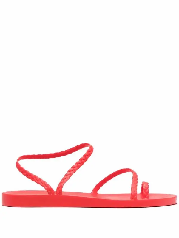 ANCIENT GREEK SANDALS Eleftheria Jelly Flip-flops - Red