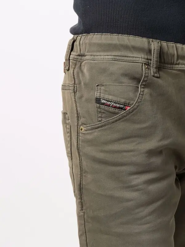 DIESEL® Drawstring Denim Shorts - Green