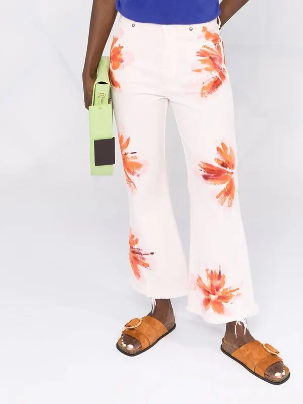 Alanui Desert Island Flared Jeans