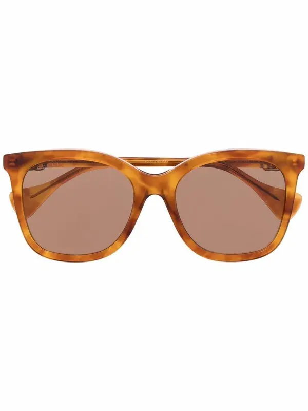 Gucci Gg Cat-eye Sunglasses - Brown
