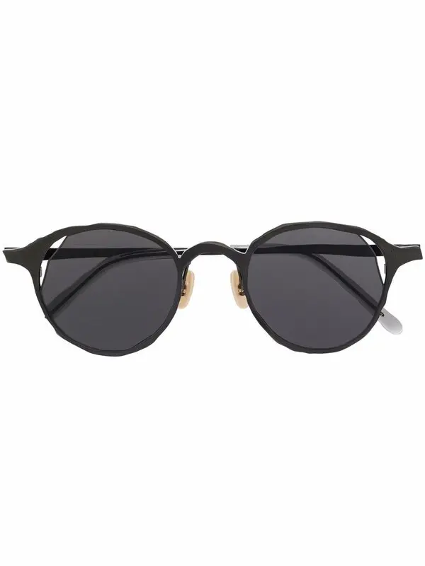 MASAHIROMARUYAMA Mm0064 Round-frame Sunglasses - Black