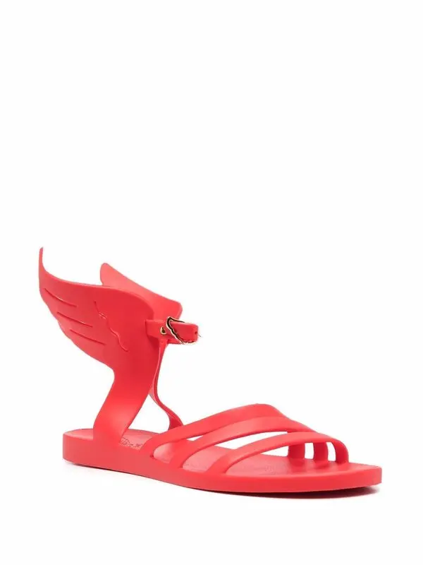 ANCIENT GREEK SANDALS Ikaria Jelly Sandals - Red