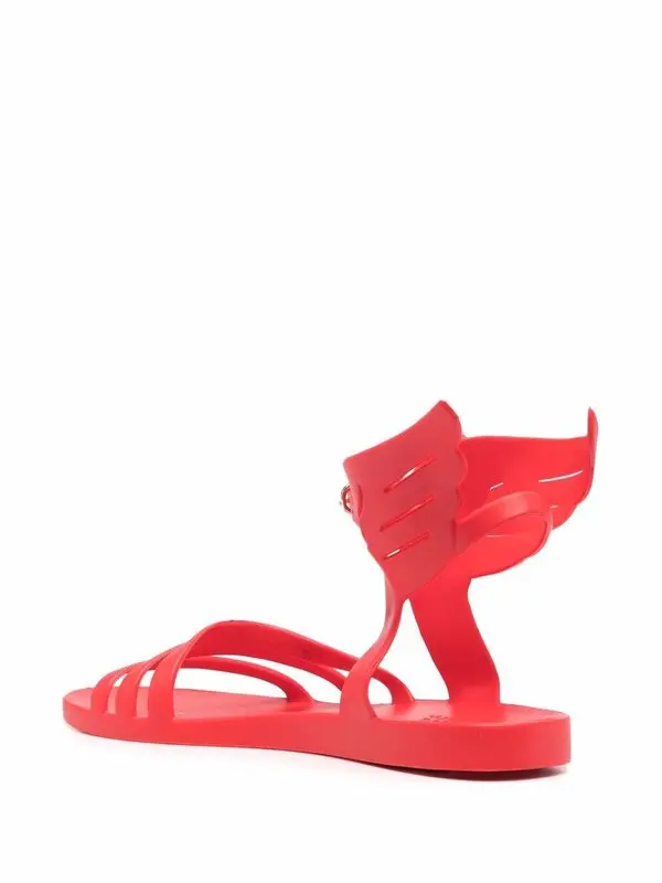 ANCIENT GREEK SANDALS Ikaria Jelly Sandals - Red