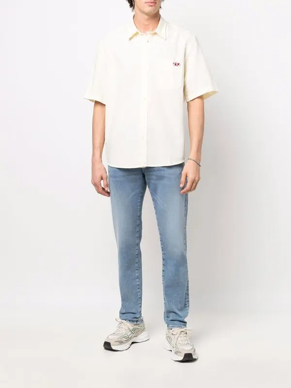 DIESEL® Logo-patch Short-sleeve Shirt