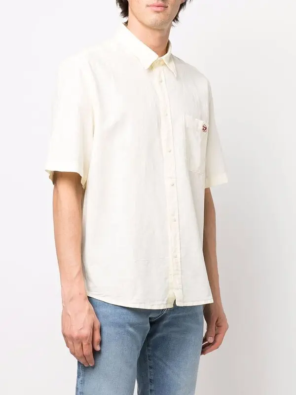 DIESEL® Logo-patch Short-sleeve Shirt