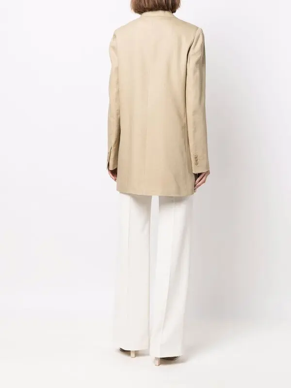 Alberta Ferretti Longline Single-breasted Blazer