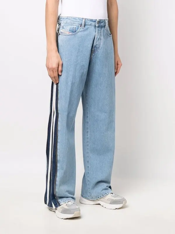 DIESEL® 1955 Zipped Straight-leg Jeans - Blue