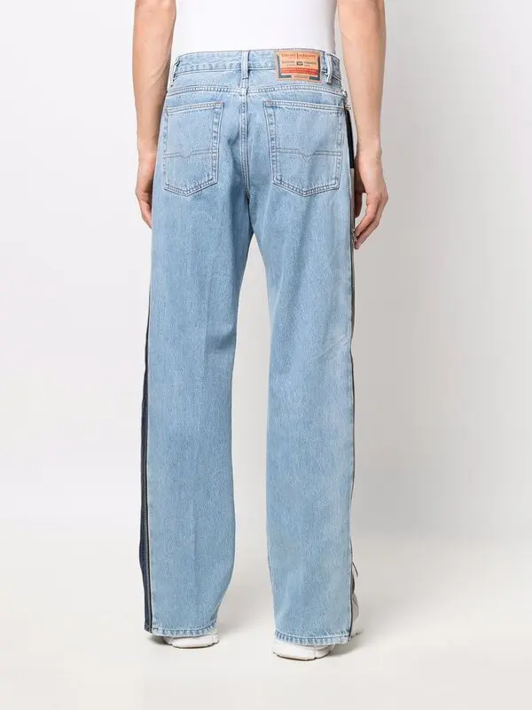 DIESEL® 1955 Zipped Straight-leg Jeans - Blue
