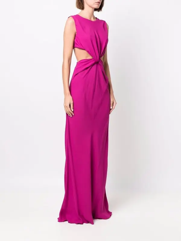 Alberta Ferretti Cut-out Gown