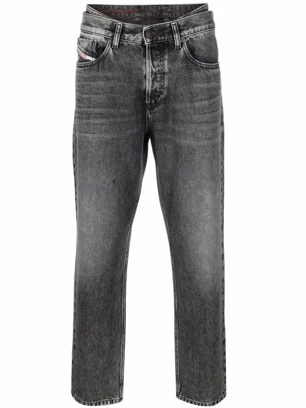 DIESEL® D-fining Tapered-leg Jeans - Grey