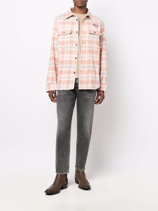 DIESEL® D-fining Tapered-leg Jeans - Grey