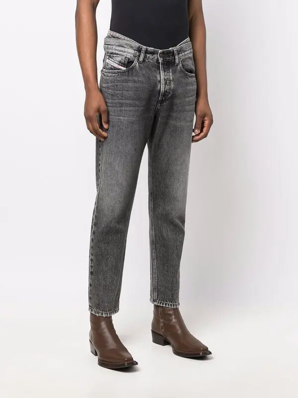 DIESEL® D-fining Tapered-leg Jeans - Grey