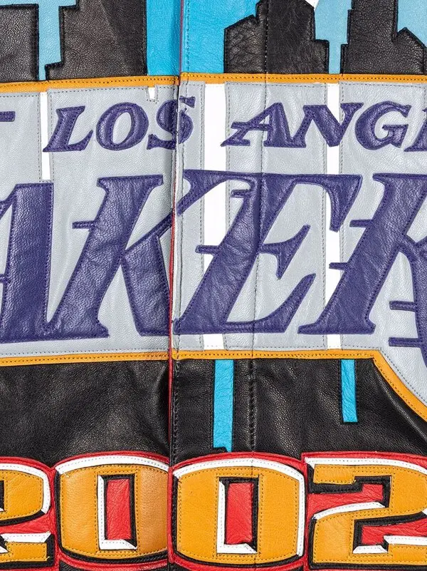 JEFF HAMILTON X Lakers 2002 3peat Leather Jacket