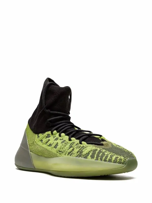 ADIDAS X YEEZY Yeezy Basketball Knit Glow Sneakers - Grey
