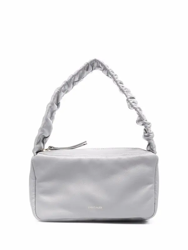 FRENZLAUER Leather Tote With Gathered Handle