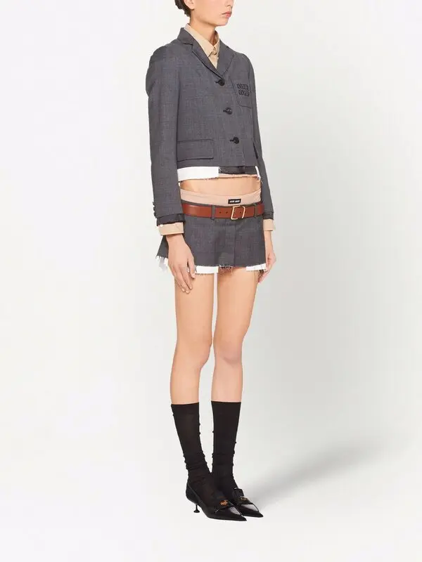 Miu Miu Single-breasted Blazer