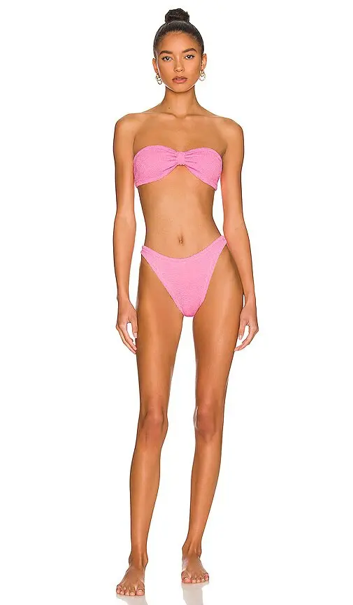 Hunza G Jean Bikini Set - Bubblegum