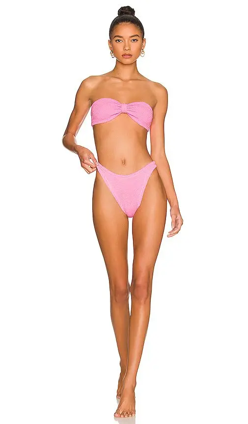 Hunza G Jean Bikini Set - Bubblegum