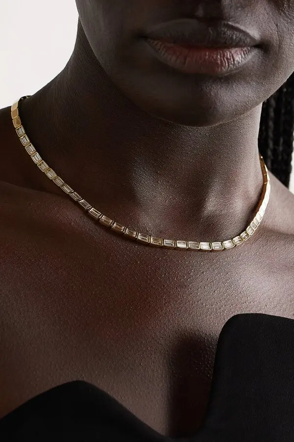 ANITA KO 18-karat Diamond Necklace
