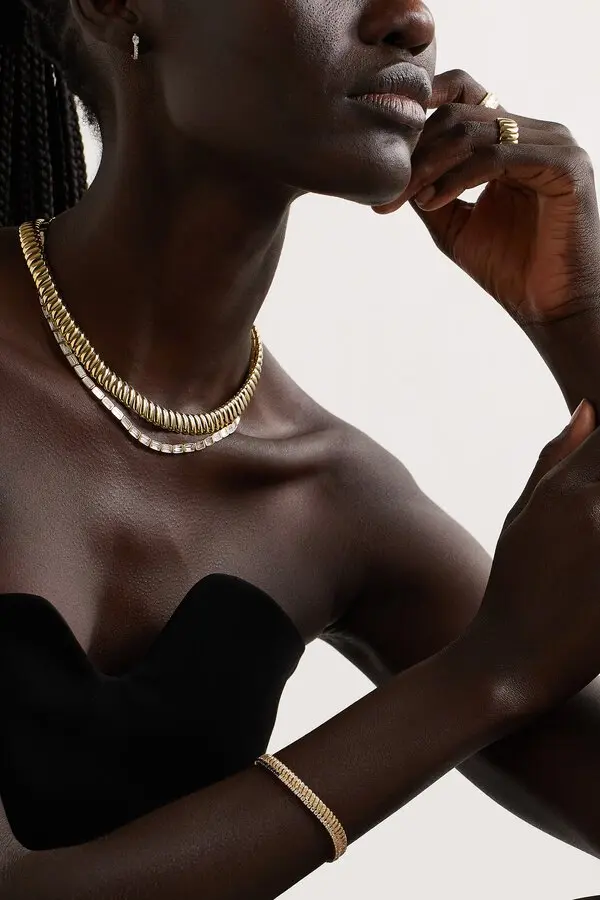 ANITA KO 18-karat Diamond Necklace