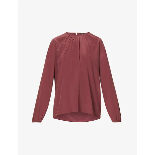 JOSEPH Belina Relaxed-fit Silk Blouse