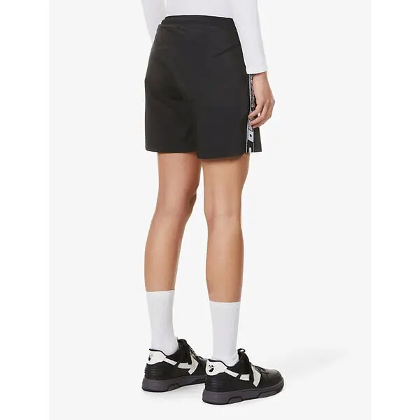 Off-White Logo-print Regular-fit Swim Shorts