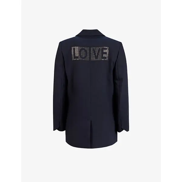 Zadig&Voltaire Voyage Single-breasted Woven Jacket - Craie