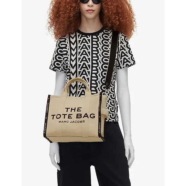 Marc Jacobs Jacquard Medium Tote Bag - Warm Sand