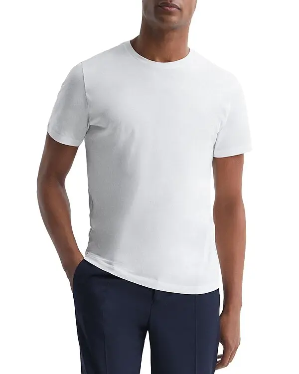 REISS Bless Crewneck Tee - White