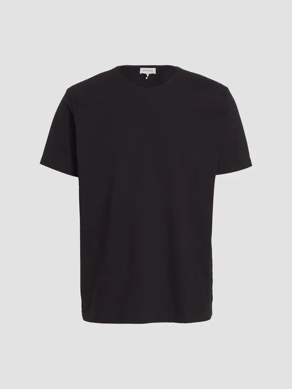 FRAME Logo Cotton T-shirt - Blanc