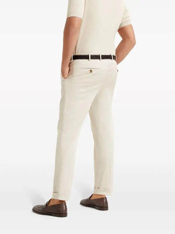 Brunello Cucinelli Buttoned Chino Trousers