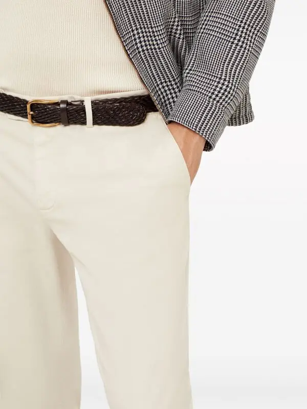 Brunello Cucinelli Buttoned Chino Trousers