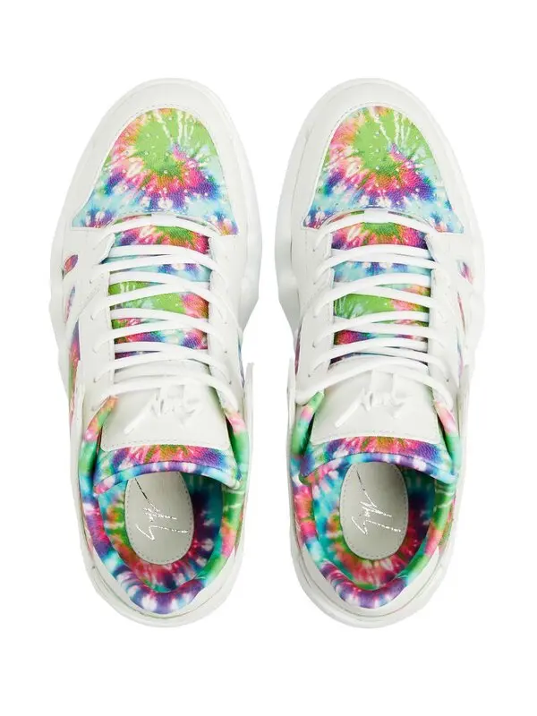 GIUSEPPE ZANOTTI Talon Tie-dye Low-top Sneakers