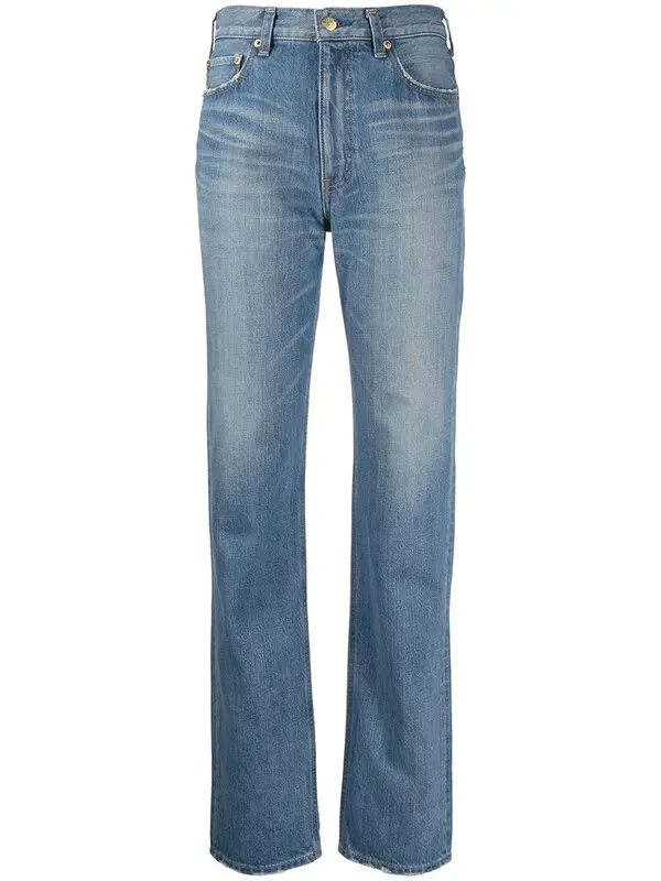 TU ES MON TRESOR The Labradorite 3year Straight-leg Jeans - Blue
