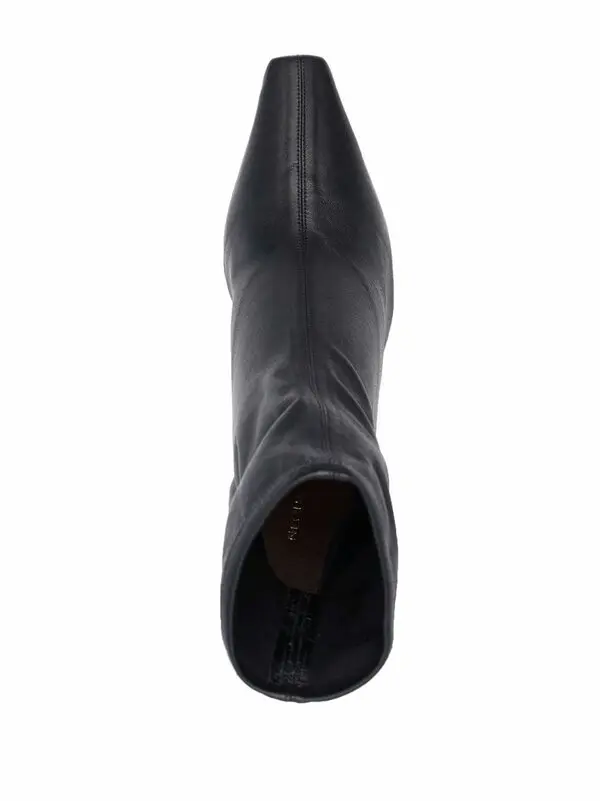 NEOUS Ran Stretch-design Leather Boots