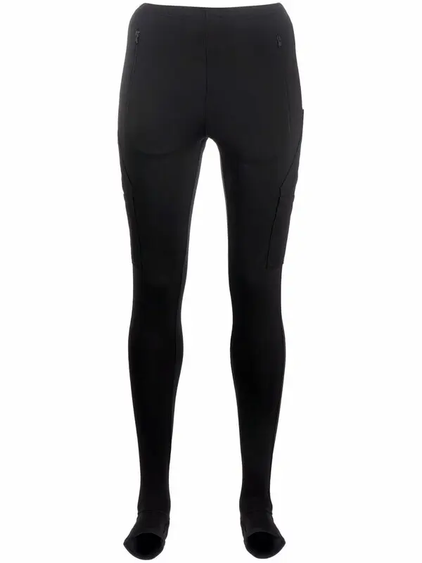 Wardrobe.NYC Multi-pocket Slip-on Leggings