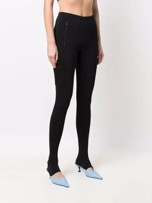 Wardrobe.NYC Multi-pocket Slip-on Leggings