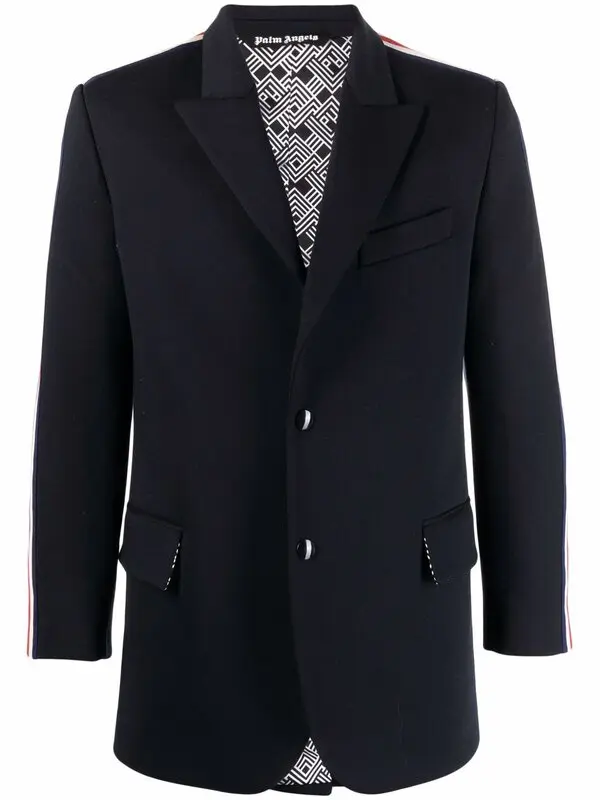 Palm Angels Side-stripe Track Blazer